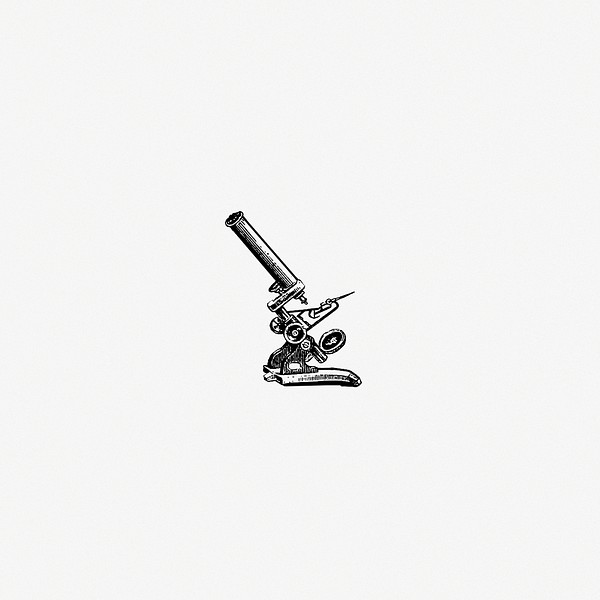 Vintage microscope engraving illustration | Premium PSD - rawpixel