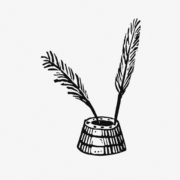Vintage Victorian style quill pen | Free Photo Illustration - rawpixel