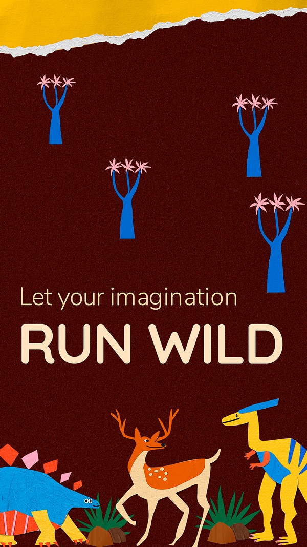 Editable Facebook story template, paper | Premium PSD Template - rawpixel