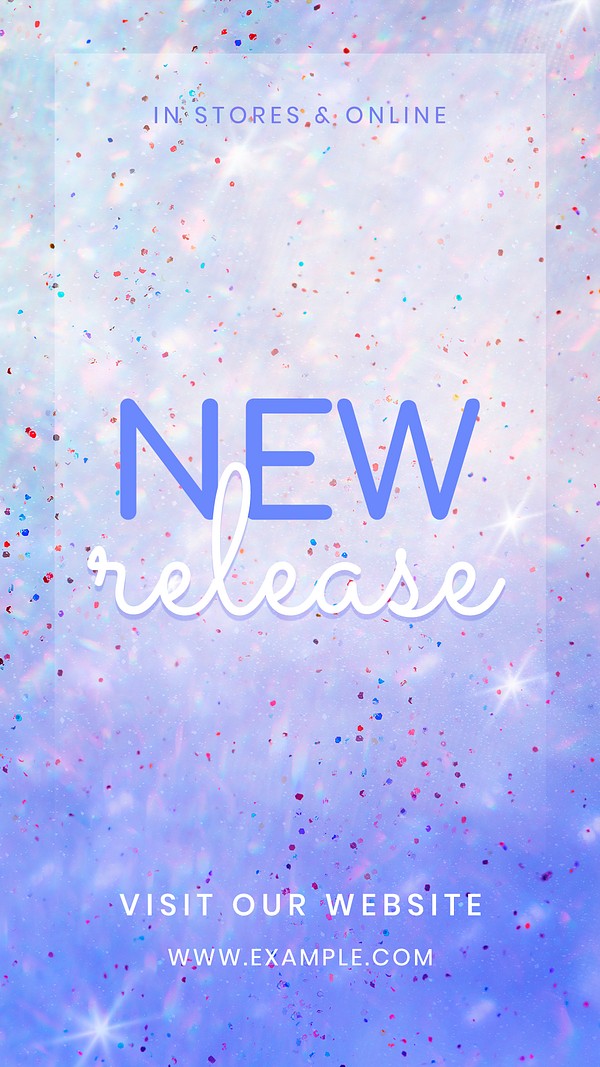 New release announcement banner psd | Premium PSD Template - rawpixel