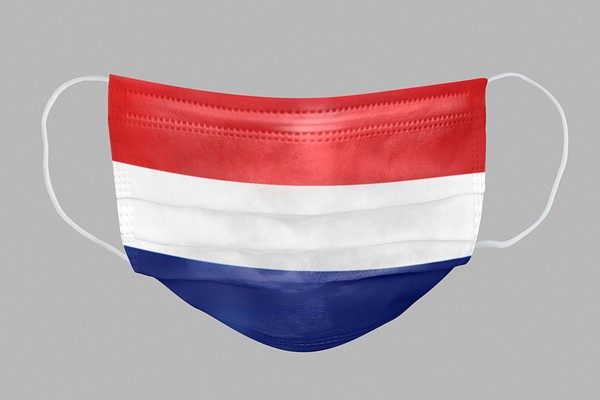 Dutch flag pattern face mask | Premium PSD - rawpixel