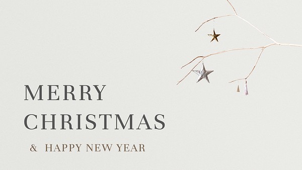 Psd Merry Christmas & happy | Premium PSD Template - rawpixel