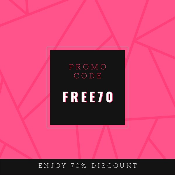Promo code psd free 70% | Premium PSD Template - rawpixel