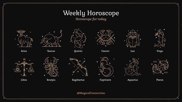 Zodiac sign Facebook cover template | Premium PSD Template - rawpixel