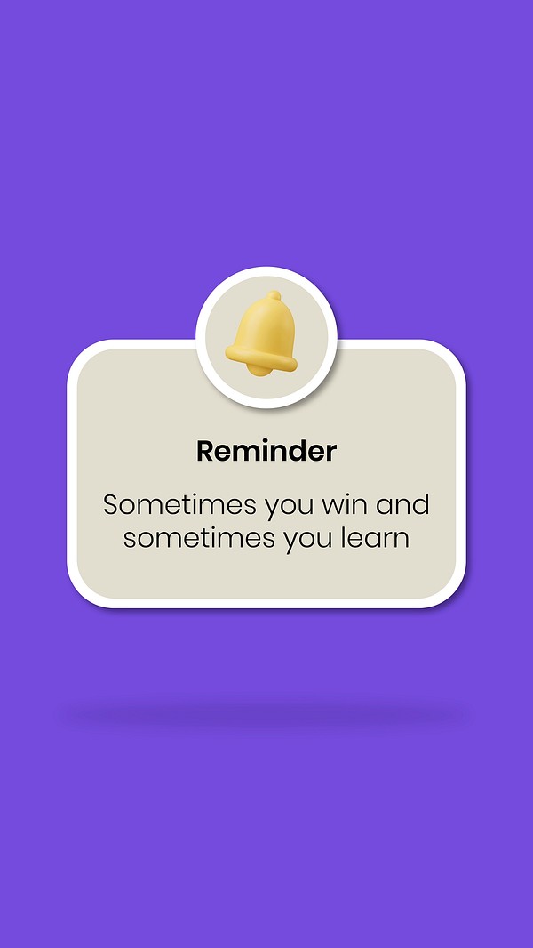 Reminder social media story template, | Premium Vector Template - rawpixel