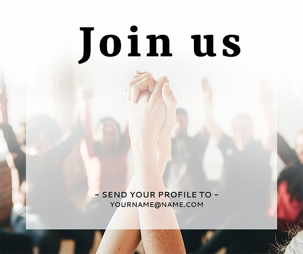 Let's join us job recruitment | Premium PSD - rawpixel