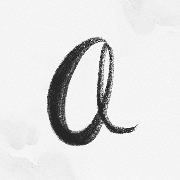 Letter a typography psd brush | Free PSD - rawpixel