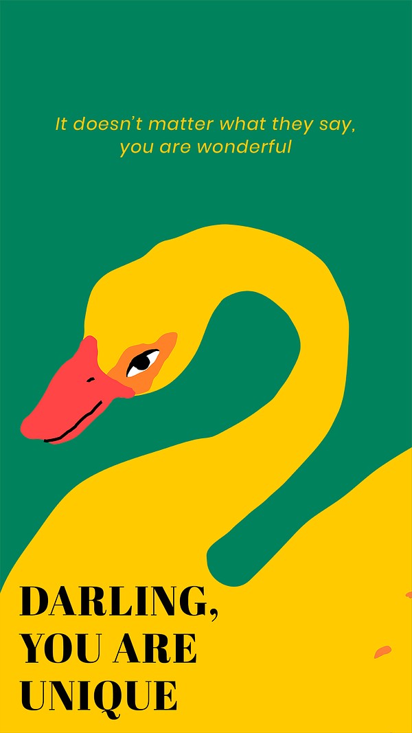 You are unique psd template | Premium PSD Template - rawpixel