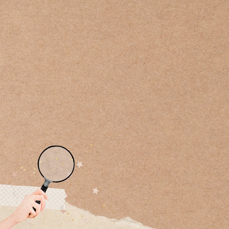 Magnifying glass border iPhone wallpaper, | Free Photo Illustration ...