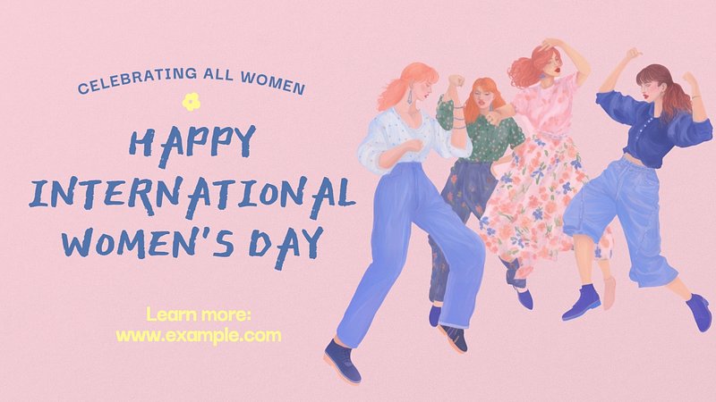 International women's day Facebook post | Free Editable Template - rawpixel