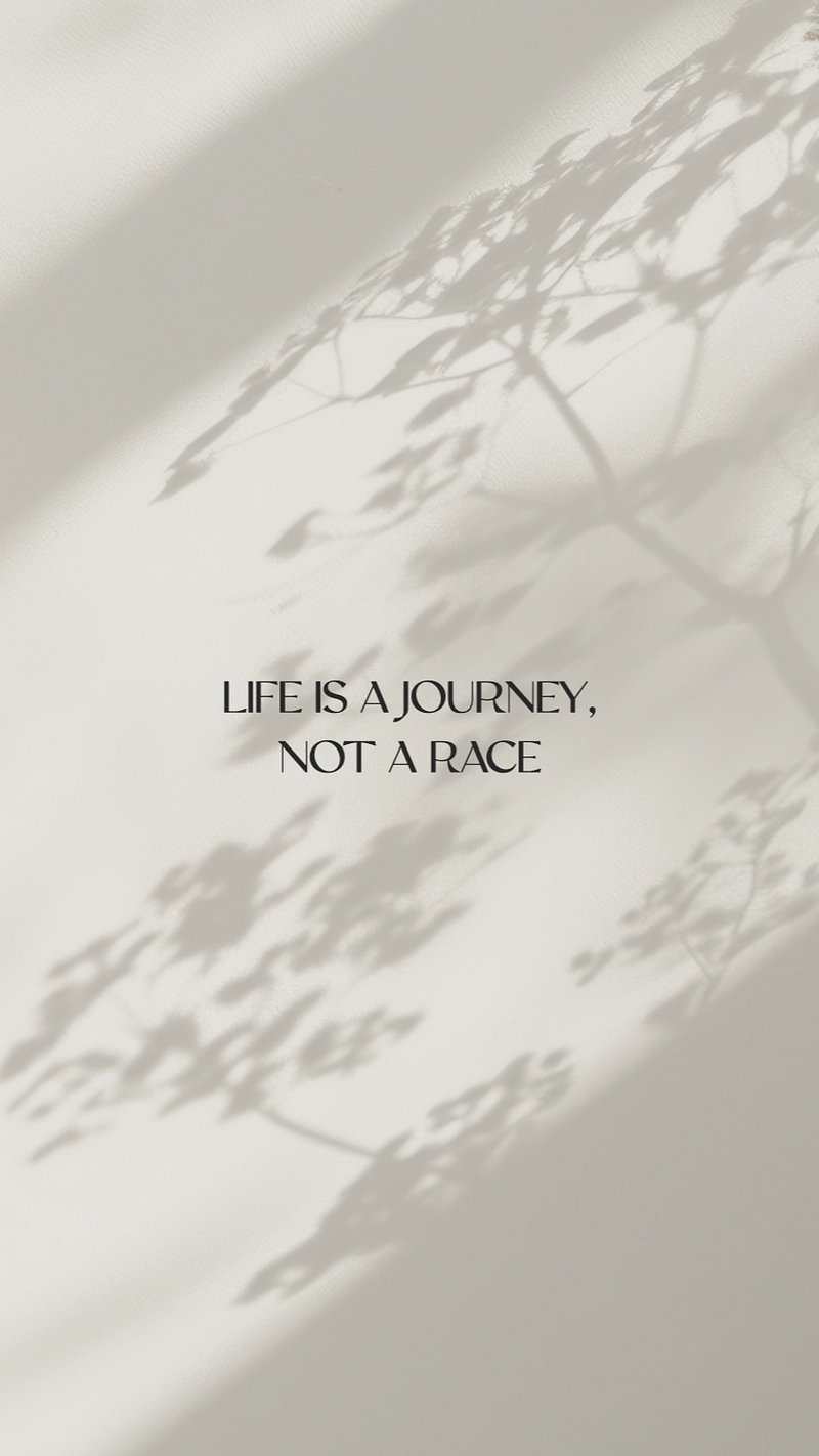 Positive life quote mobile wallpaper | Premium Editable Template - rawpixel