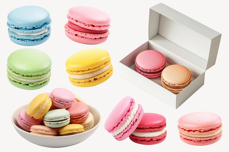 Hand drawn baked sweets set | Premium PSD - rawpixel