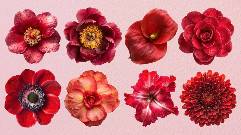 Flower collage sticker png colorful | Premium PNG - rawpixel