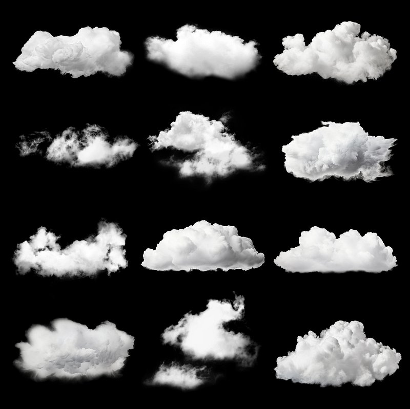 Editable cloud effect design element | Premium Editable Design - rawpixel