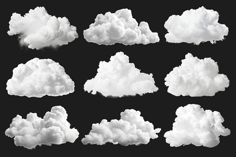 Editable white cloud effect design | Premium Editable Design - rawpixel