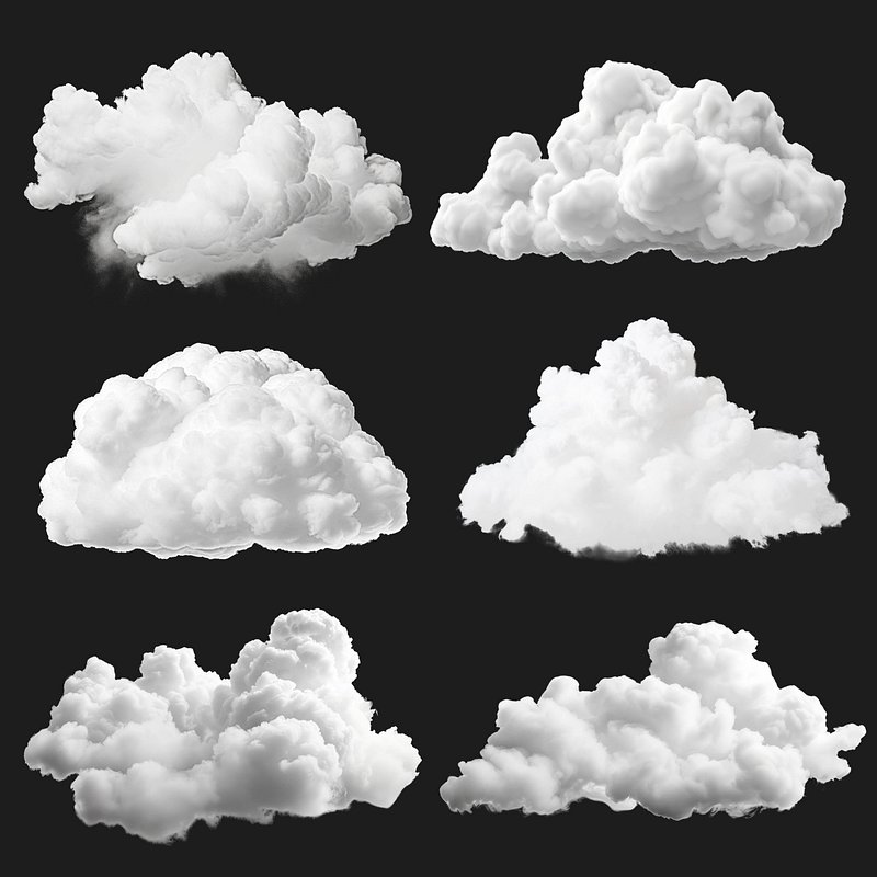 Editable cloud effect design element | Premium Editable Design - rawpixel