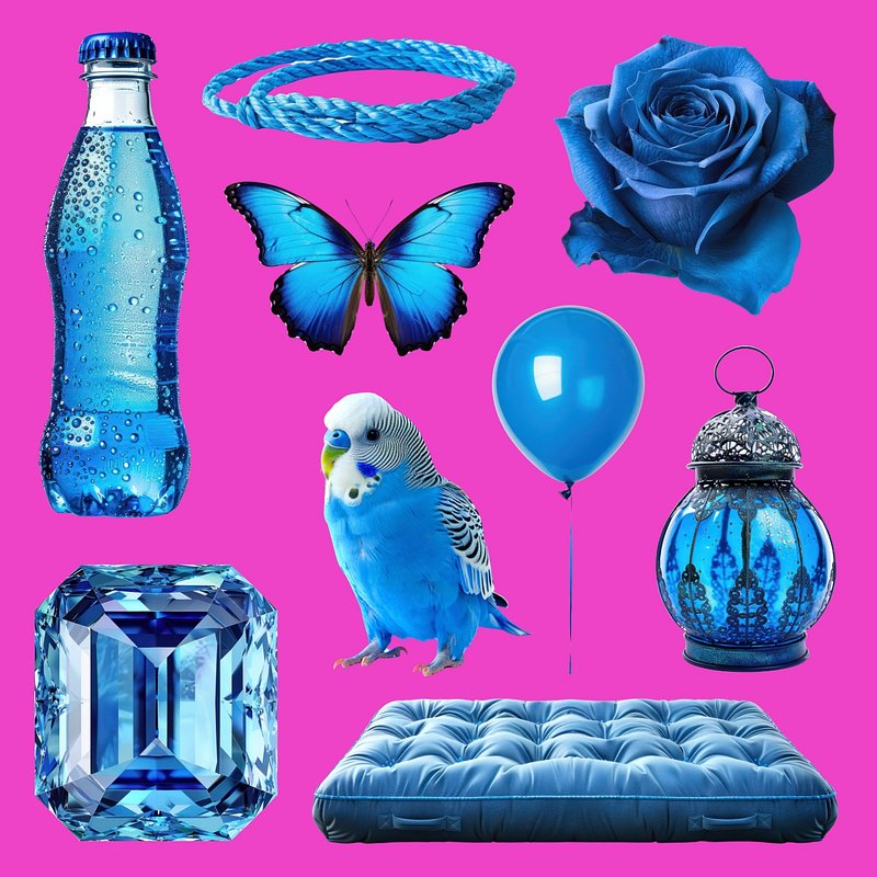 Editable blue object element design | Premium Editable Design - rawpixel