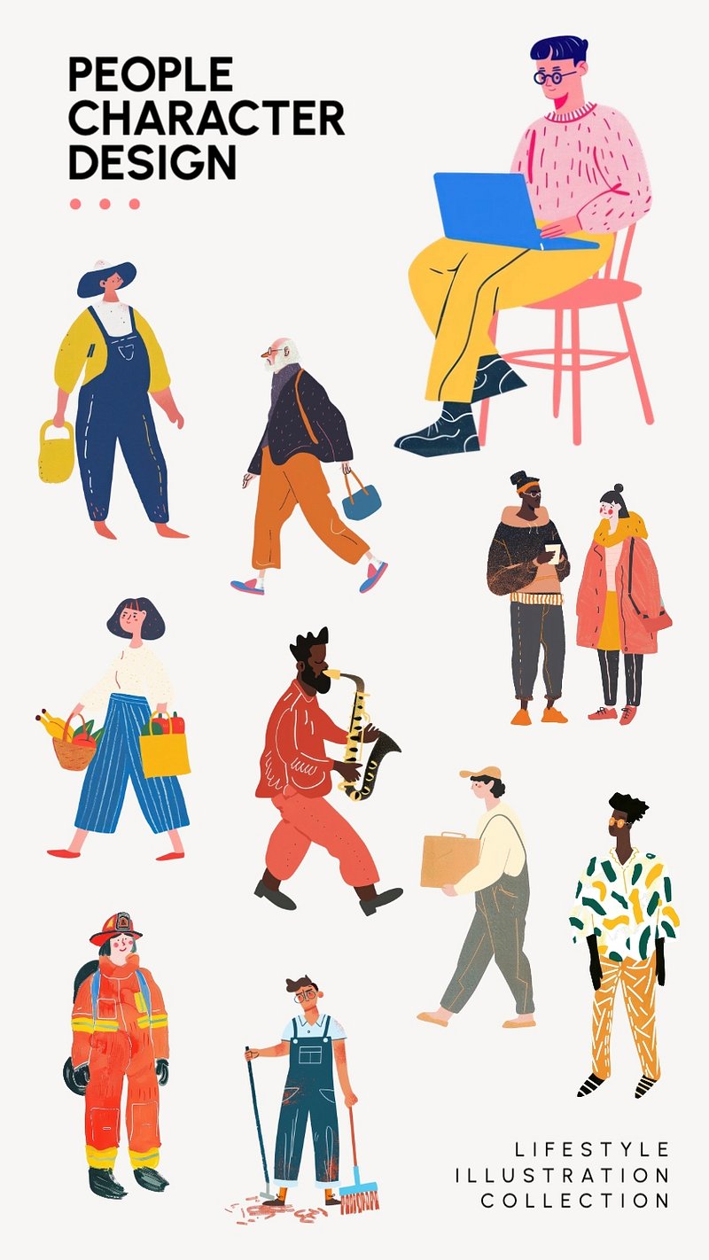 People vector | Premium Vector - rawpixel