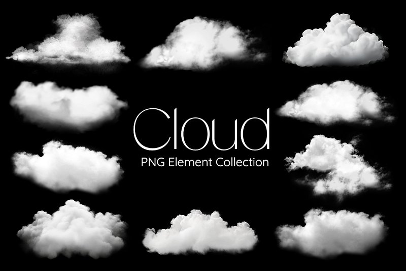 Editable cloud effect design element | Premium Editable Design - rawpixel