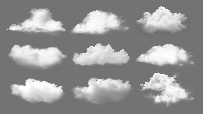 Editable white cloud effect design | Premium Editable Design - rawpixel