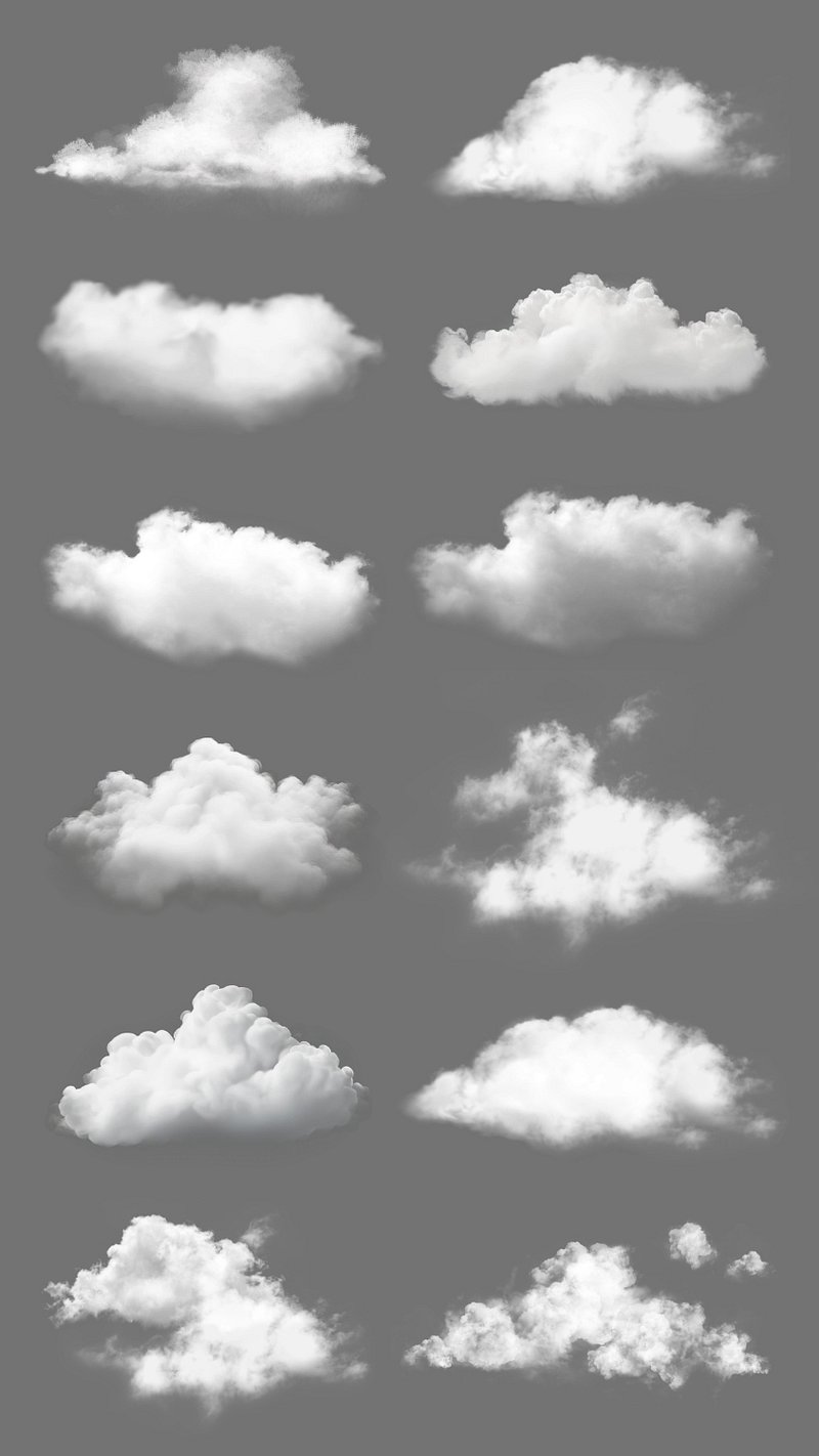 Editable white cloud effect design | Premium Editable Design - rawpixel