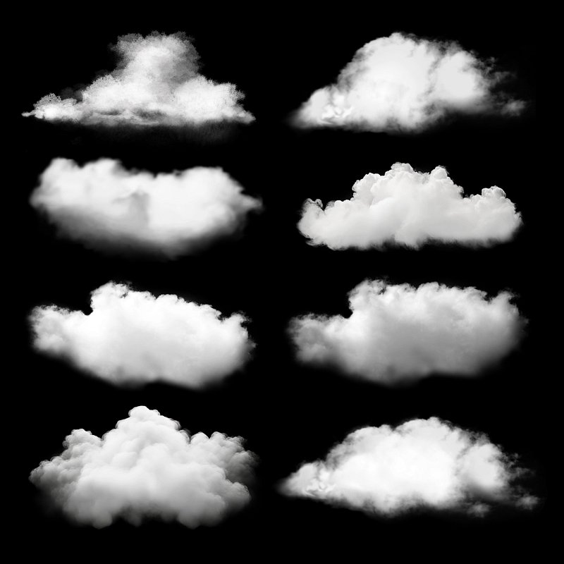 Editable white cloud effect design | Premium Editable Design - rawpixel