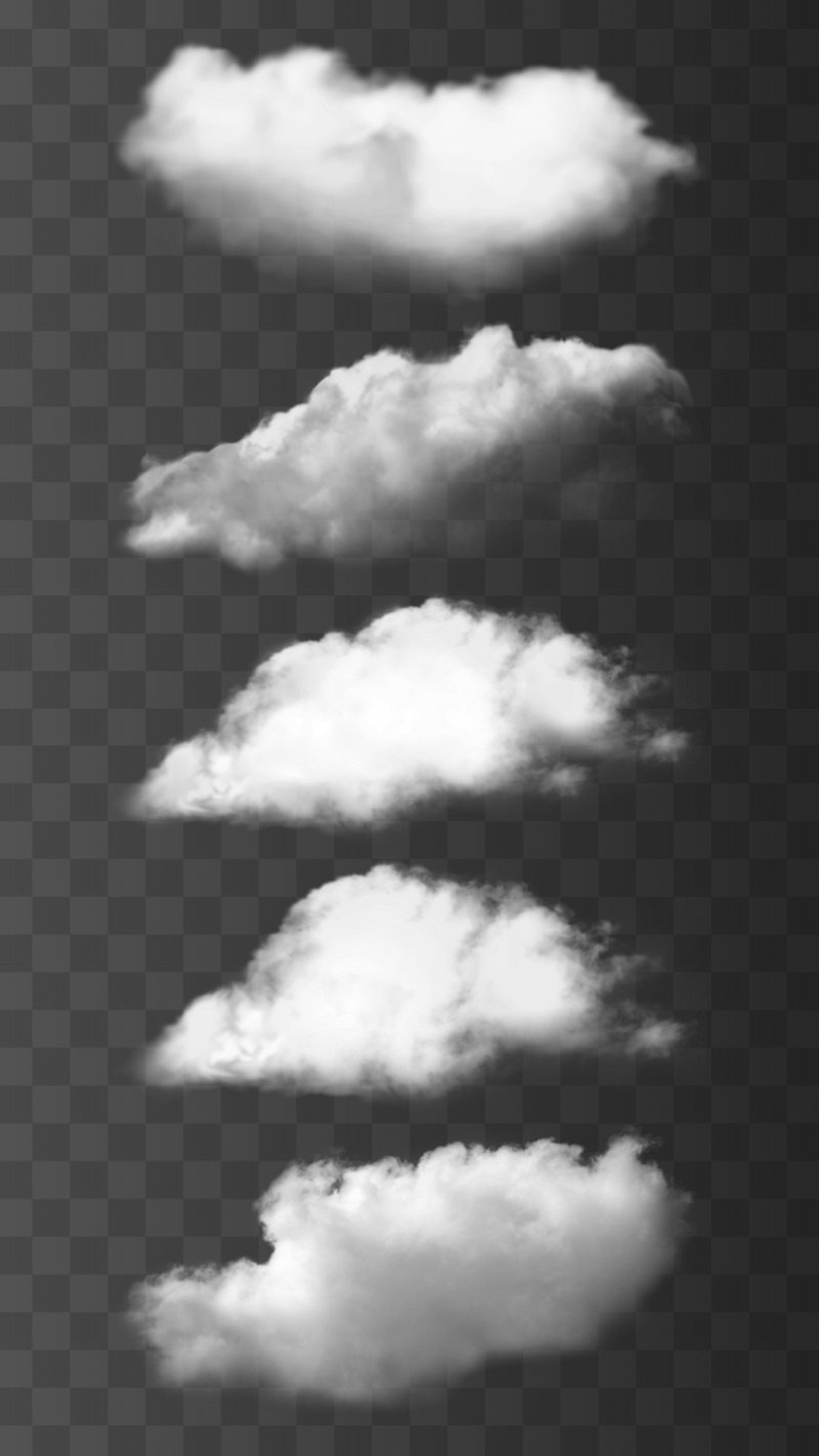 Editable cloud effect design element | Premium Editable Design - rawpixel