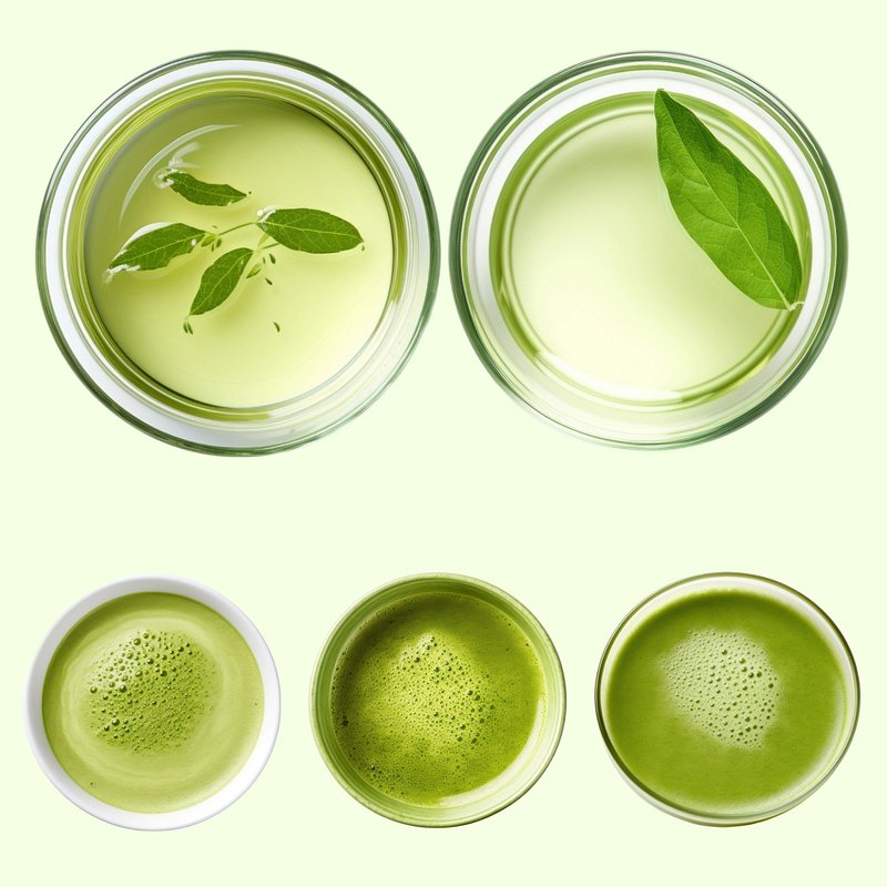 PNG Exploding green tea herbal | Premium PNG - rawpixel