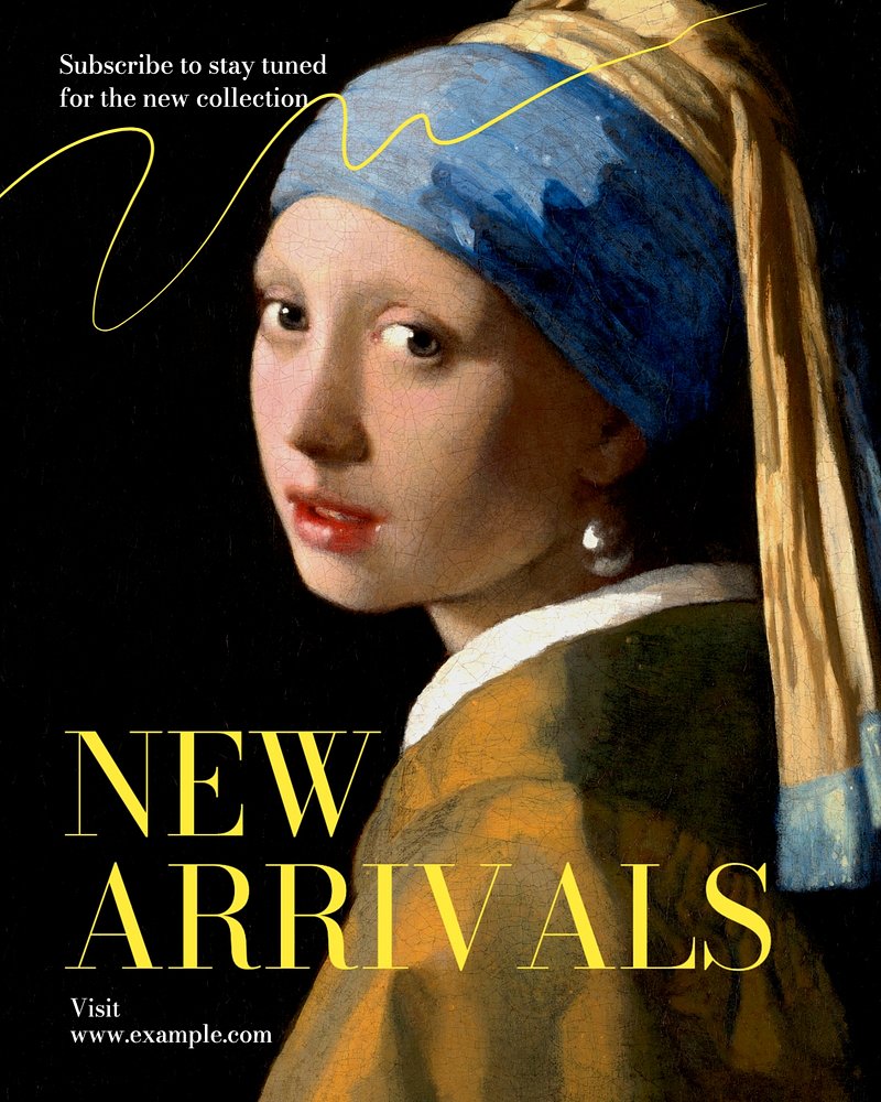 Johannes Vermeer’s Girl Pearl Earring | Free Photo Illustration - rawpixel