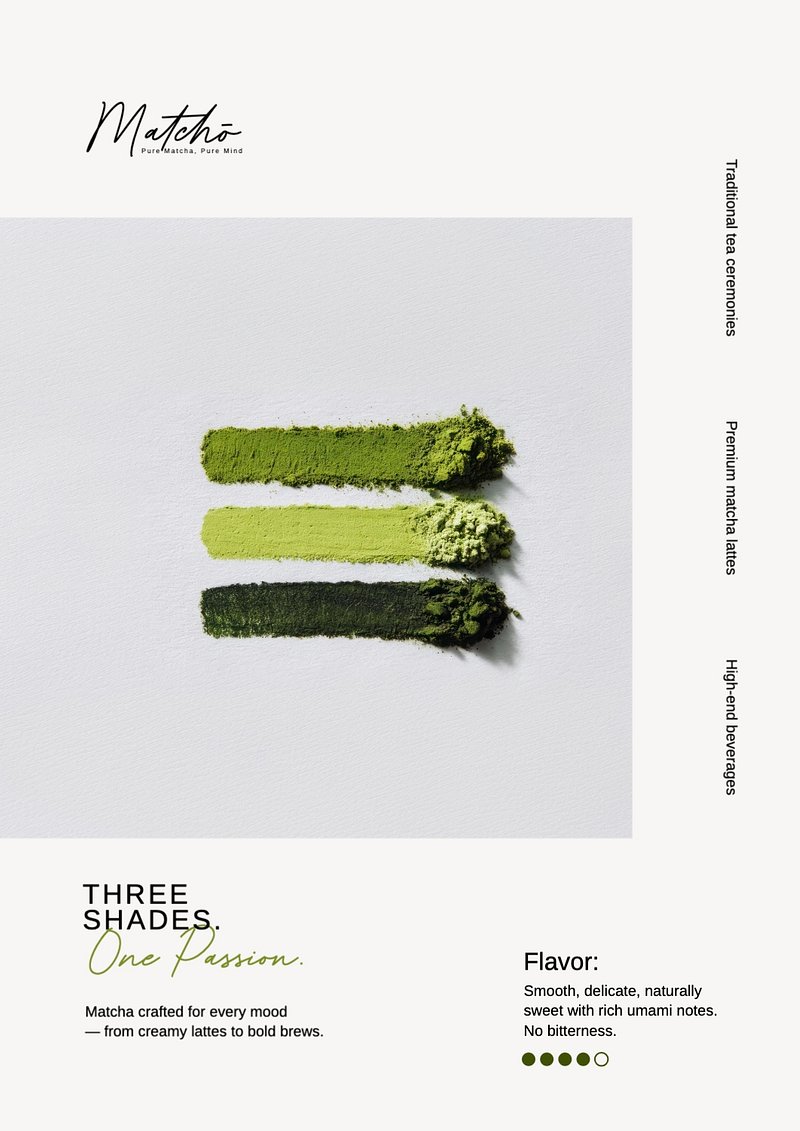 Green tea poster template, editable | Premium Editable Template - rawpixel