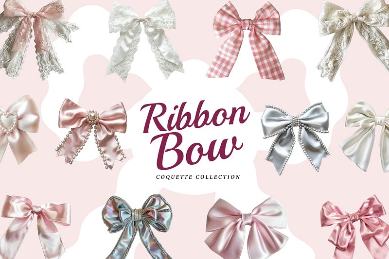 Coquette Aesthetic Pattern Templates | Download Free Designs on rawpixel