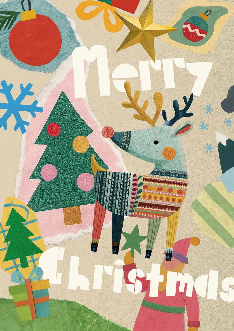 Merry Christmas 2024 Holiday Cute Templates | Download Free Designs on ...