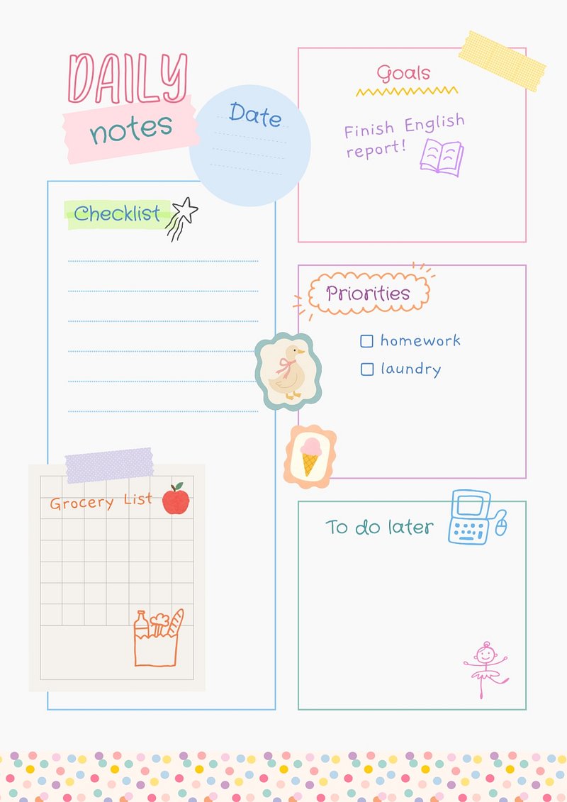 Timetable+images Template Journal Images | Download Free Design ...