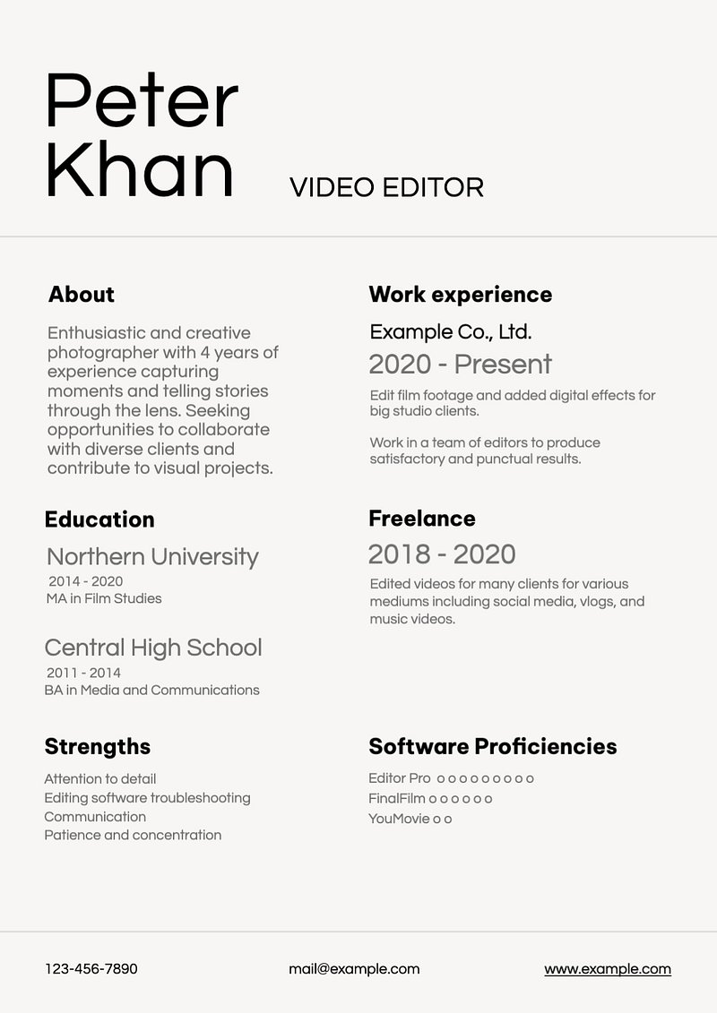 Curriculum Resume Templates | Download Free Designs on rawpixel