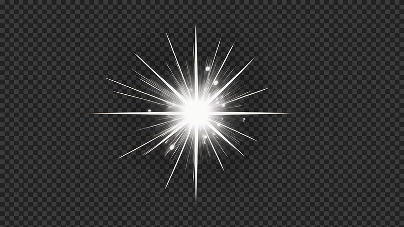 Bright starburst light effect animated | Free Transparent Video - rawpixel