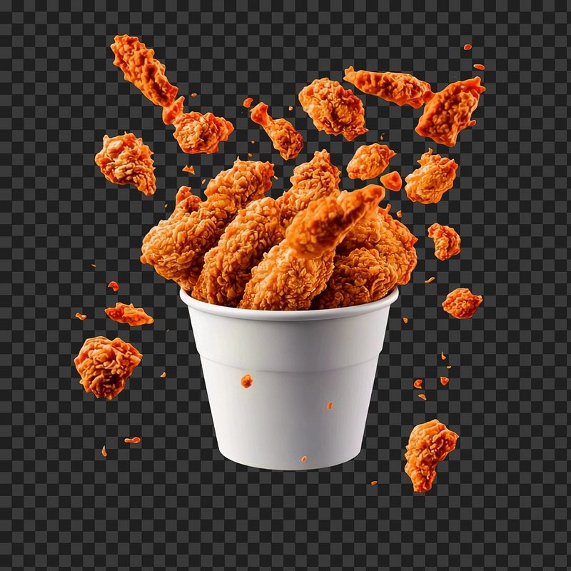Crispy fried chicken bucket animation | Free Transparent Video - rawpixel