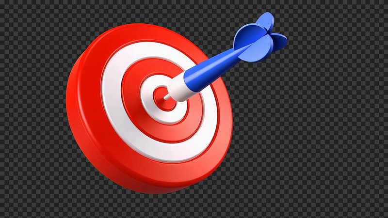 Bullseye target dart success animated | Free Transparent Video - rawpixel