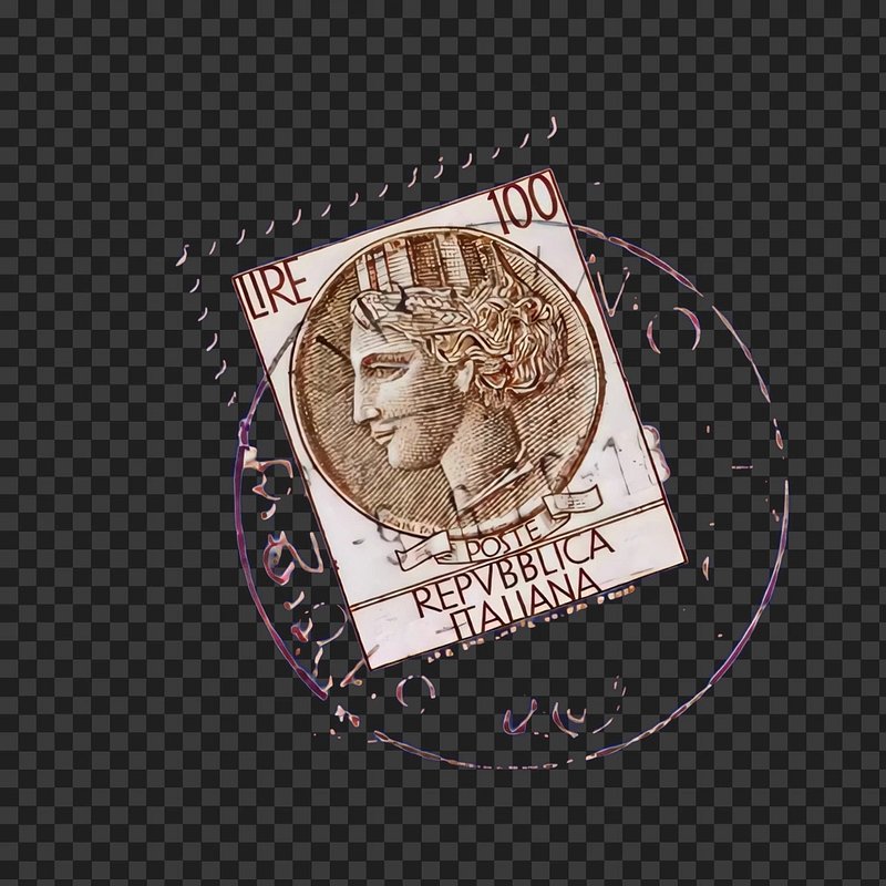 Vintage Italian postage stamp animation | Free Transparent Video - rawpixel