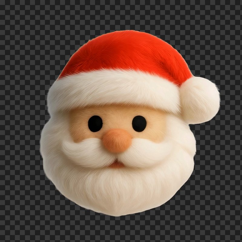 Cute Santa emoji illustration animation | Free Transparent Video - rawpixel