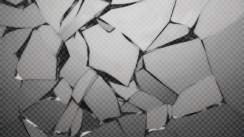 Abstract shattered glass pattern animated | Free Transparent Video ...