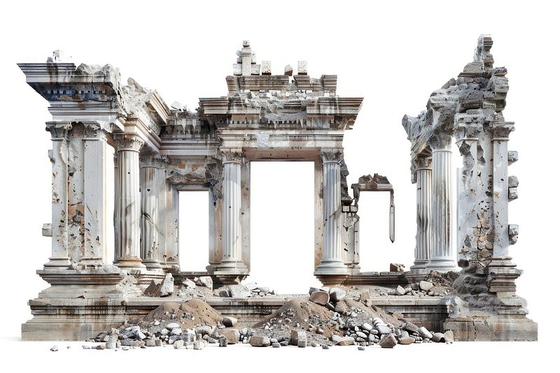 Temple destroyed building architecture pillar | Premium Photo - rawpixel