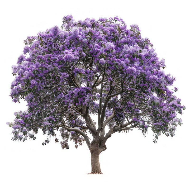 PNG Jacaranda tree jacaranda purple | Free PNG - rawpixel