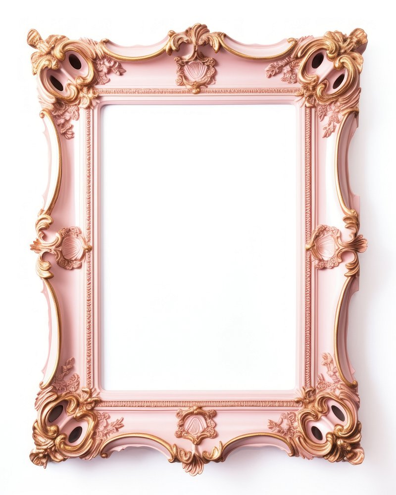 PNG Elegant pink gold frame | Premium PNG - rawpixel