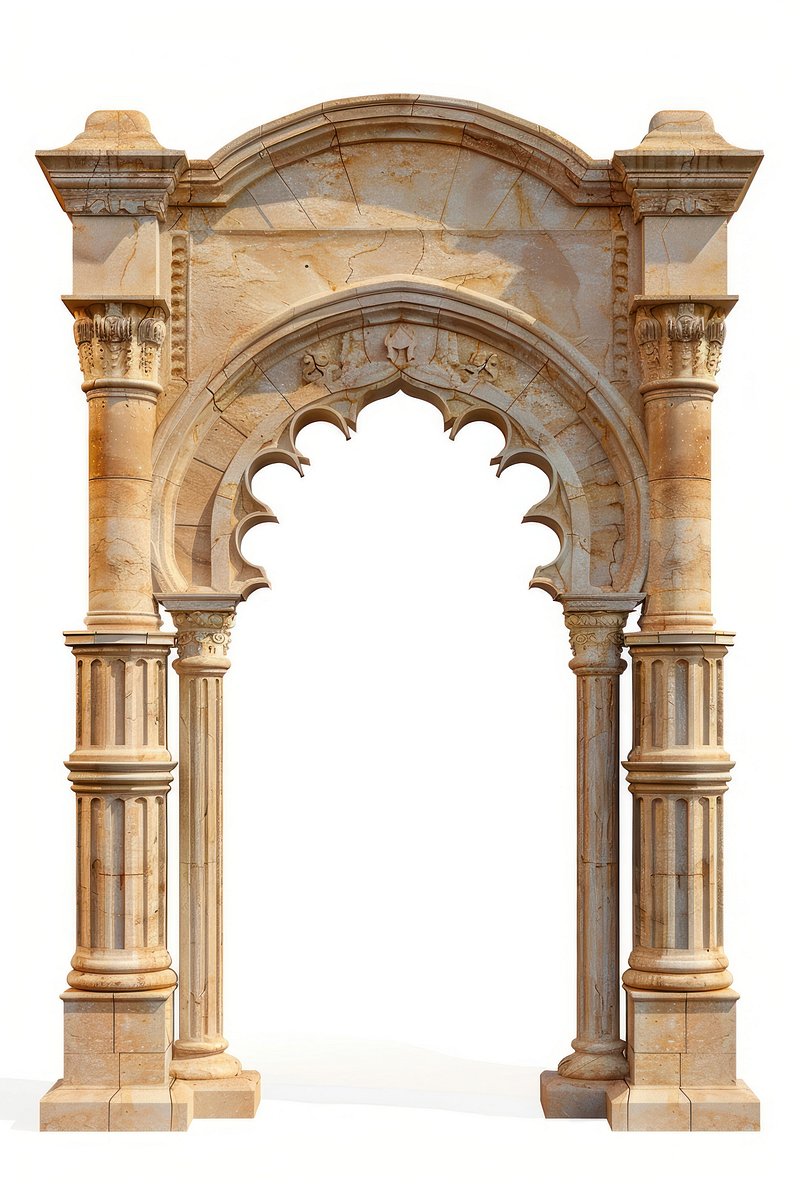 Ornate ancient stone archway structure | Premium Photo - rawpixel