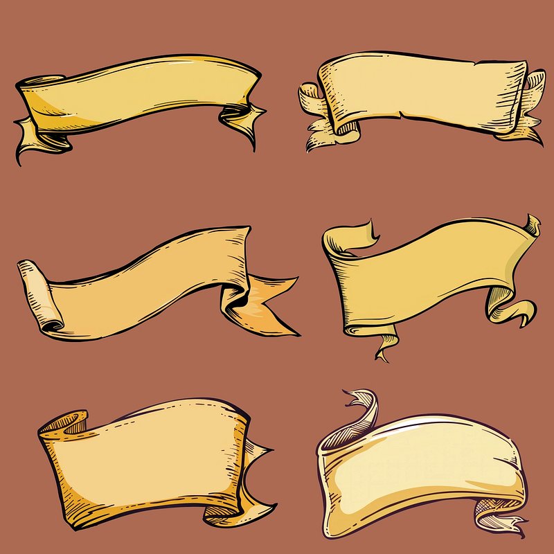 PNG vintage ribbon banner element | Premium PNG - rawpixel