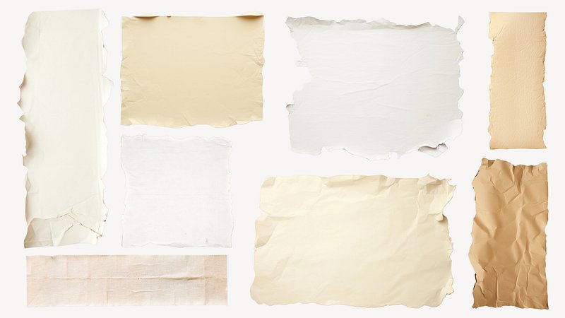 PNG torn paper element set | Premium PNG - rawpixel