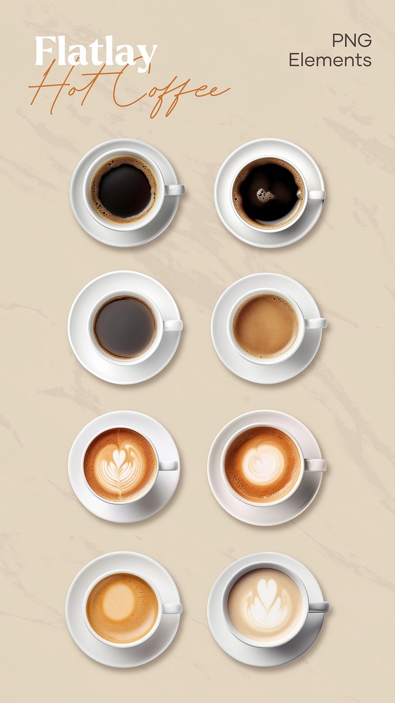 Coffee cup top view design | Free Photo - rawpixel