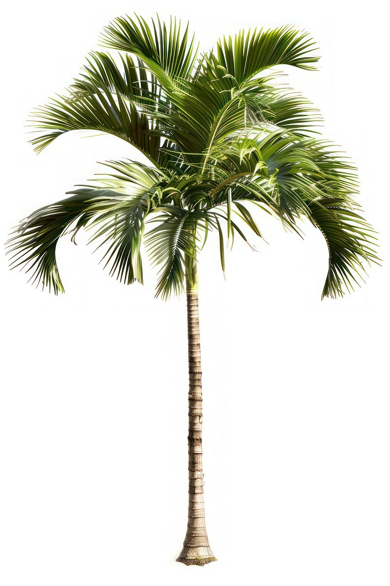 Tropical palm tree isolated image | Free Photo - rawpixel