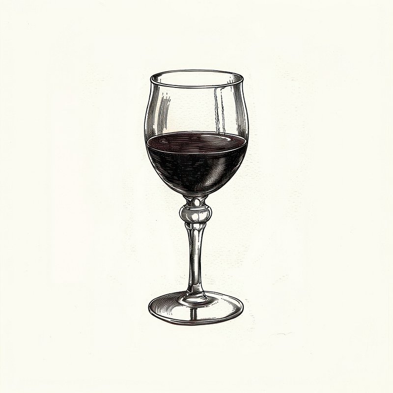 PNG Elegant vintage wine glass | Free PNG - rawpixel