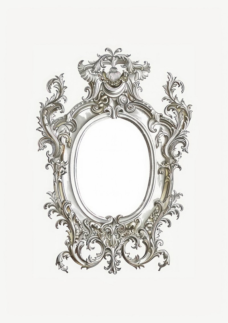 Elegant vintage ornate frame illustration | Free Photo Illustration ...